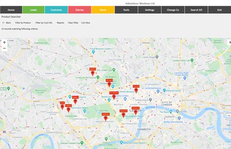 Maps Allows At-A-Glance Job Planning | The Installer